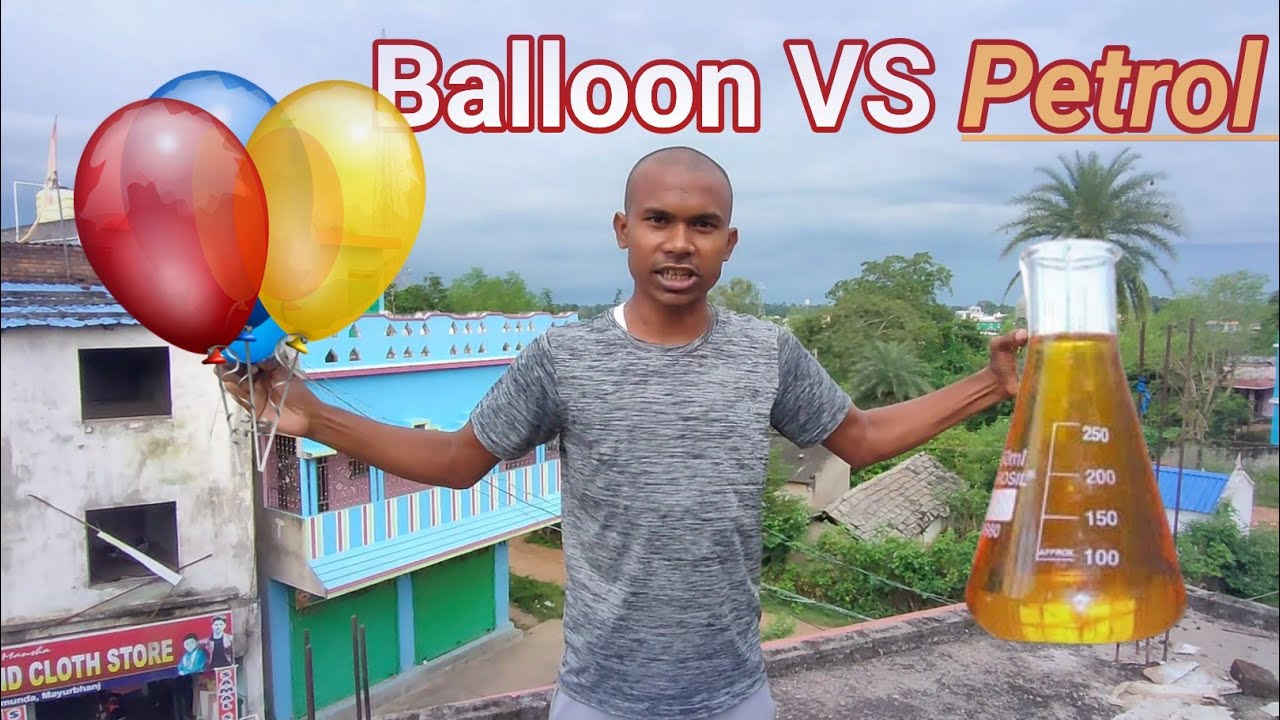 Balloon VS Petrol // Balloon Experiment With Petrol // Balloon ...