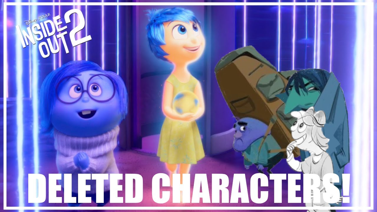 Deleted Characters From Inside Out 2! I NEWS I Filmtastic - YouTube