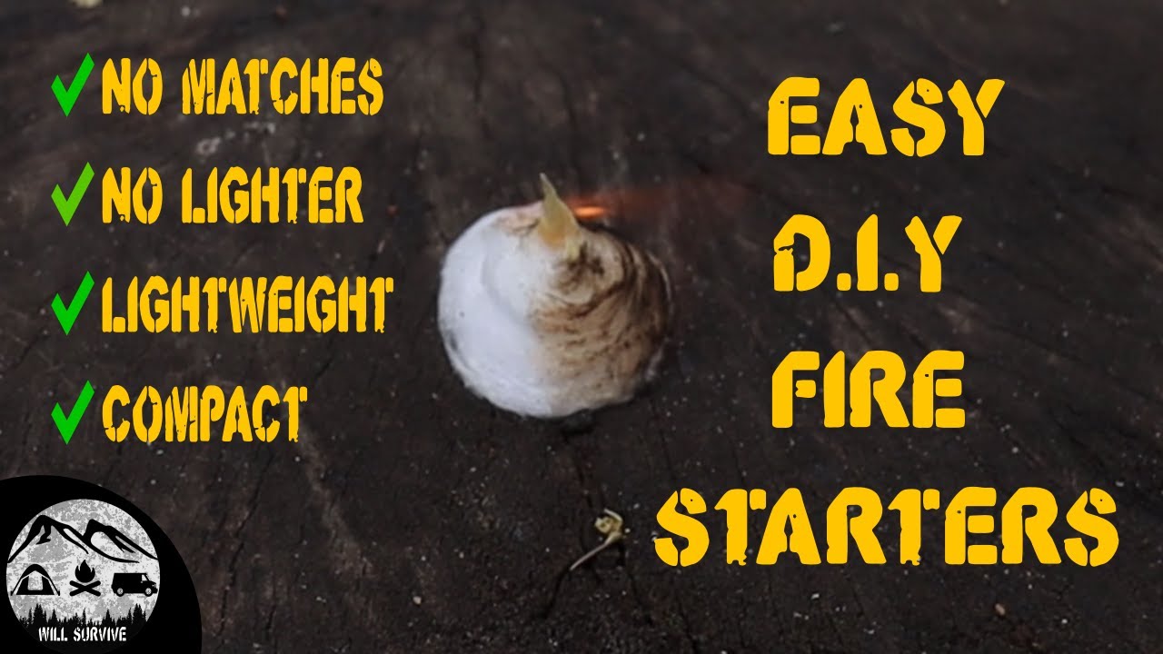 Easy Affordable Way To Make Fire Every time - YouTube
