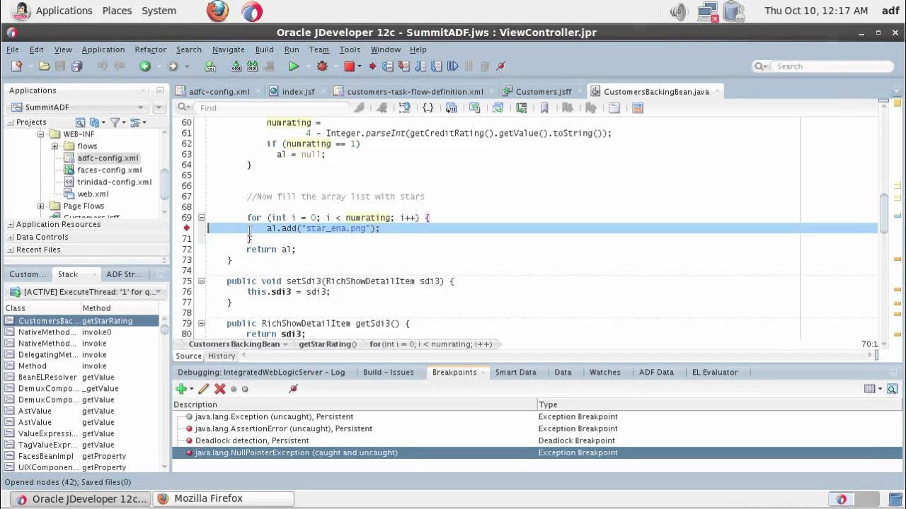 Debugging and Logging for Oracle ADF Applications - YouTube