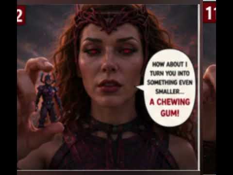 GIANTESS WANDAA VS  GALACTUSS || SCARLETT WITCH || GIANTESS STORY || #trample  #vore #wanda