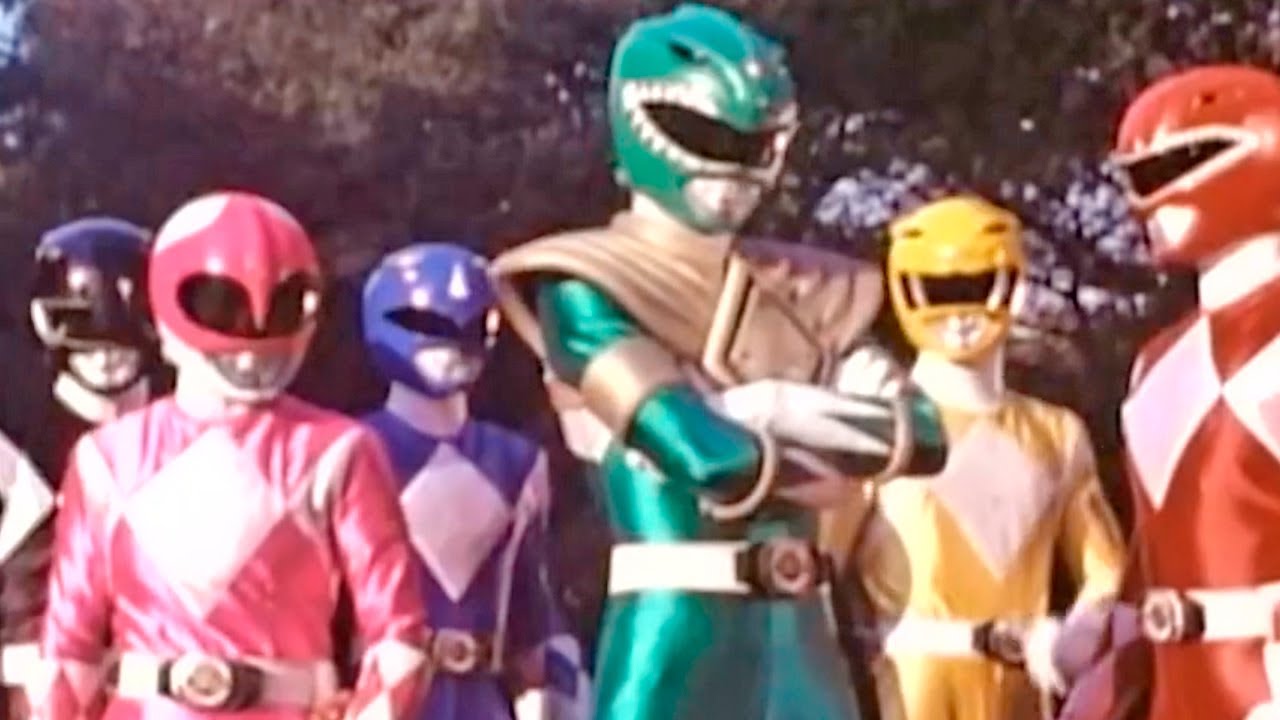 T1E52 - Dos cabezas son mejor que una - Power Rangers Mighty Morphin ...