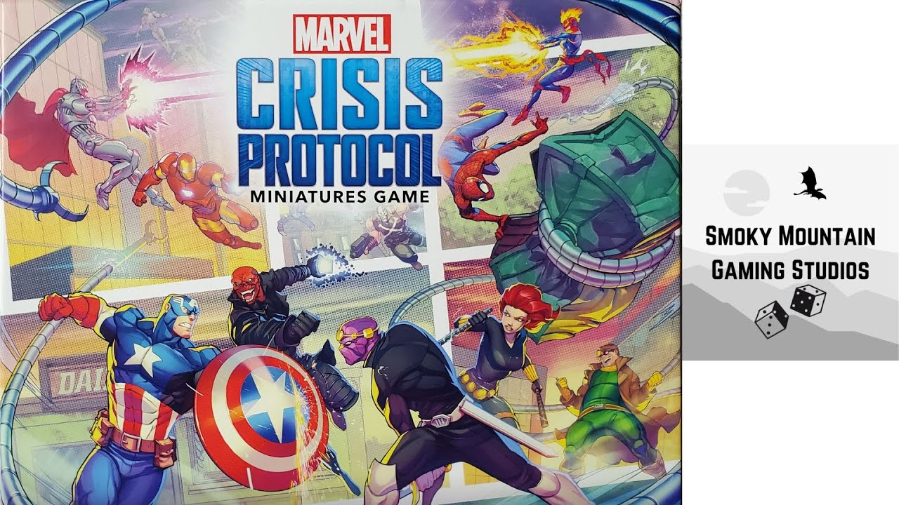 Marvel Crisis Protocol Miniatures Game Battle Report - YouTube