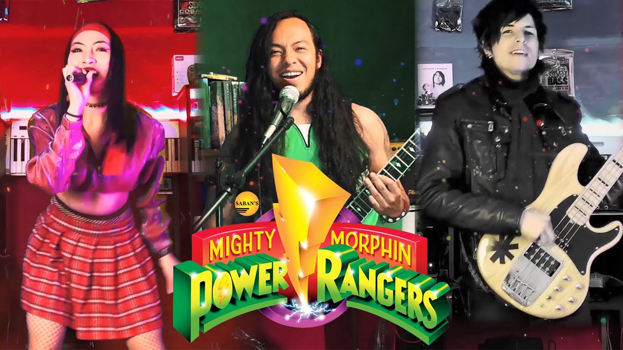 Power Rangers Medley (2023) (Band cover by Wasabi Dragon) - YouTube