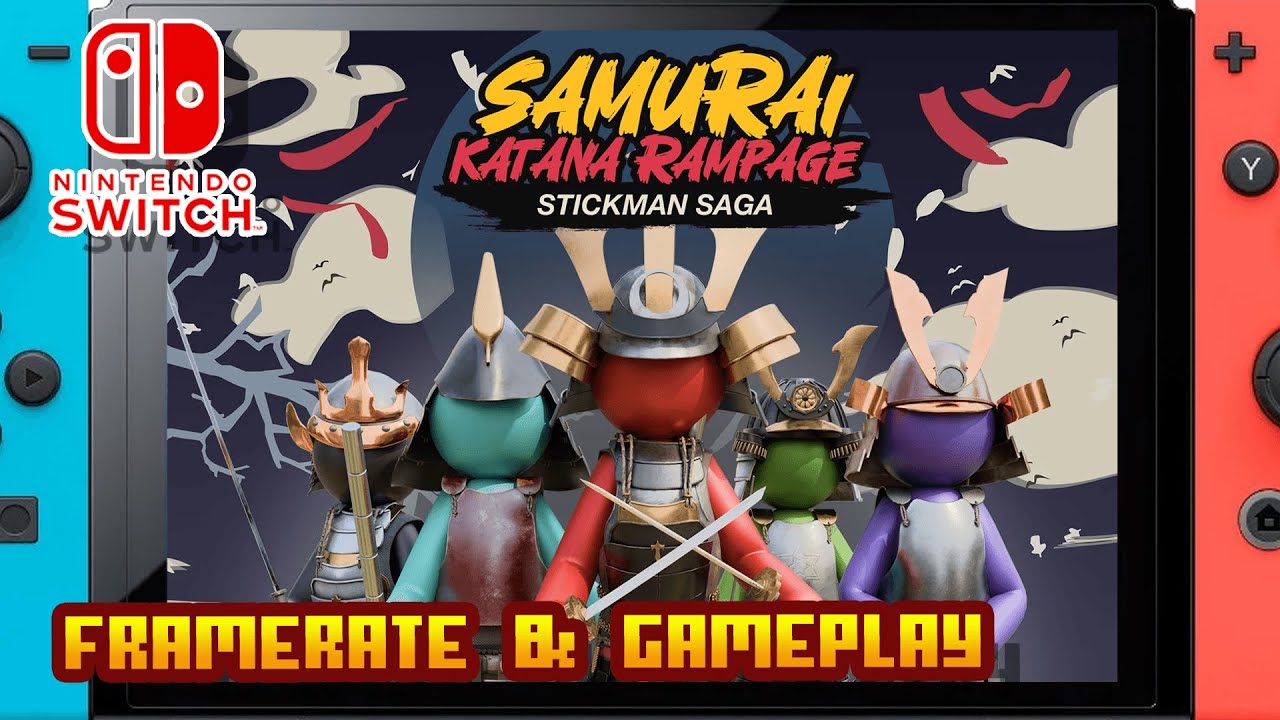 Samurai Katana Rampage Stickman Saga - (Nintendo Switch) - Framerate ...