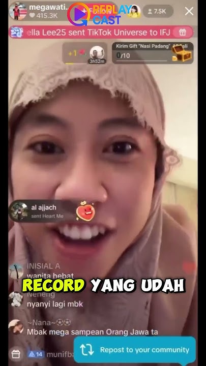 MEGA MARAH MARAH SAAT LIVE #mega #shortvideo #shorts #volyball - YouTube