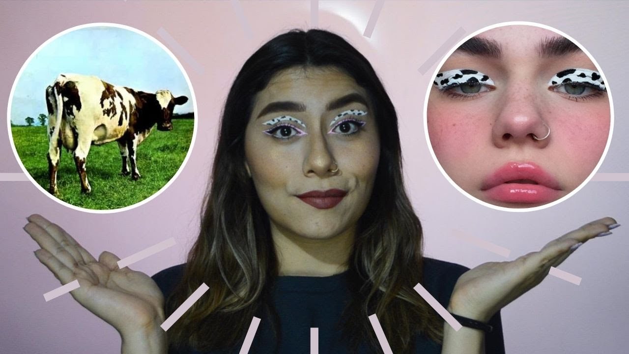 Delineado de VACA 🐮. 💕 | AESTHETIC Makeup - YouTube