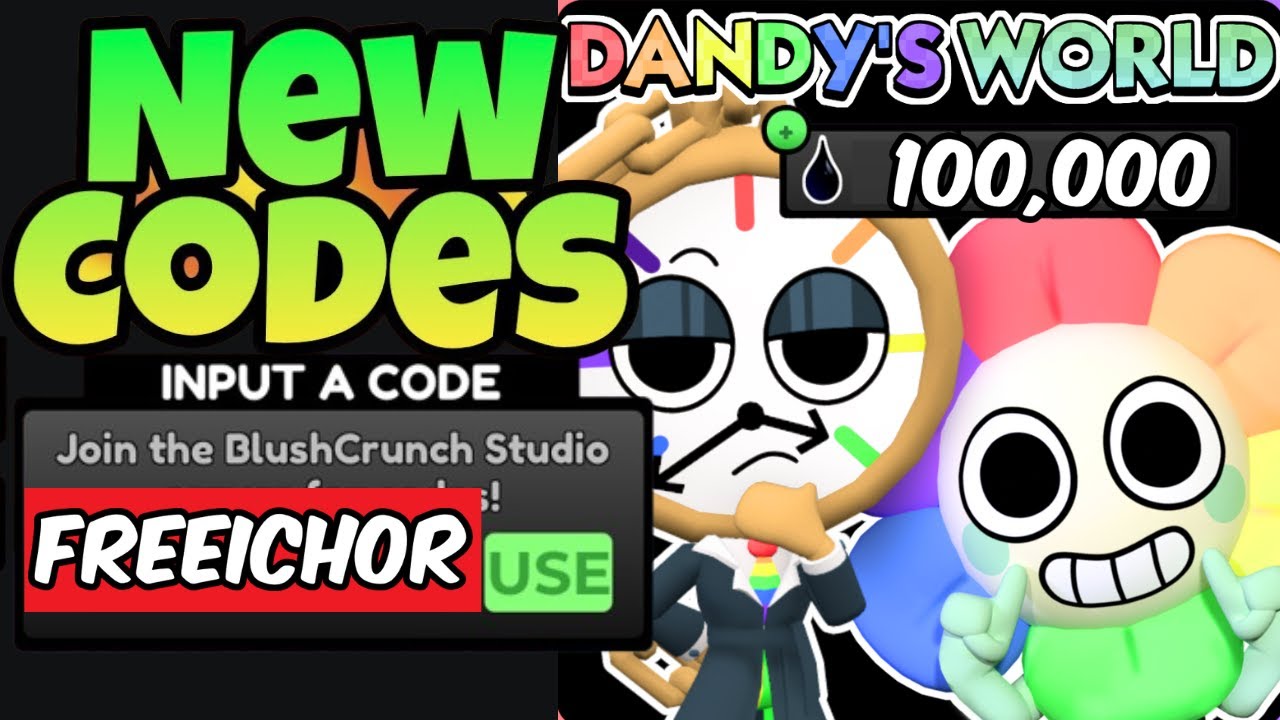 *NEW CODES* ALL WORKING CODES FOR DANDY'S WORLD AUGUST 2025! ROBLOX ...