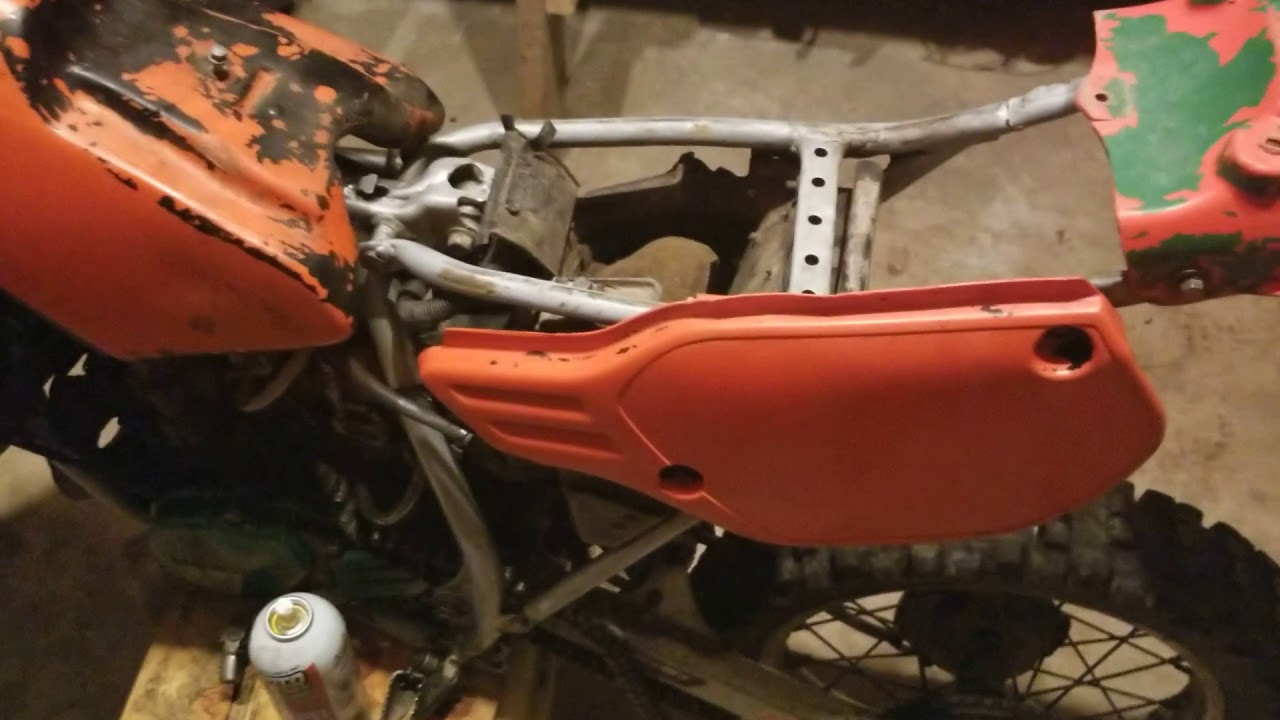 Vintage 1987 Honda CR80 Rebuild, Pt 1. - YouTube
