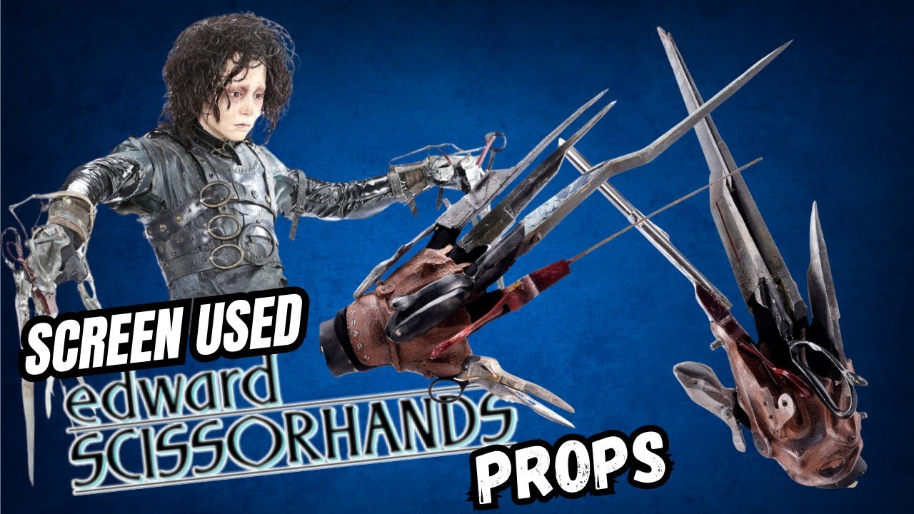 Screen Used Edward Scissorhands Props | Where Are They Now? - YouTube