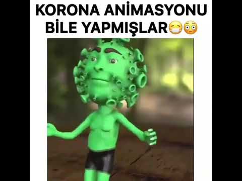 KOMİK KORONA VİRÜS ANİMASYONU😂😂😂