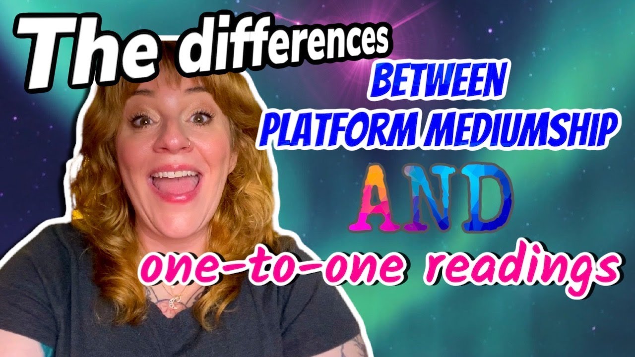 The difference between Platform Mediumship & Private Readings - YouTube