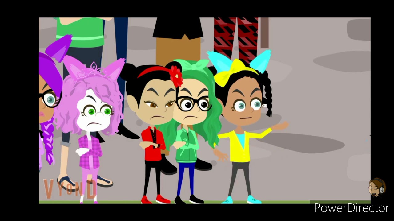 Goanimate Toons: (Melody Luna Gets Banned From Cute Girls Group) - YouTube