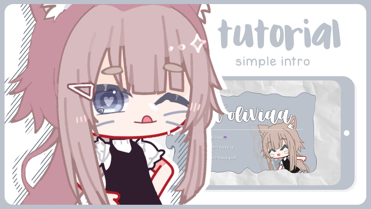 || tutorial simple intro || free preset wave wrap || gacha tutorial ...