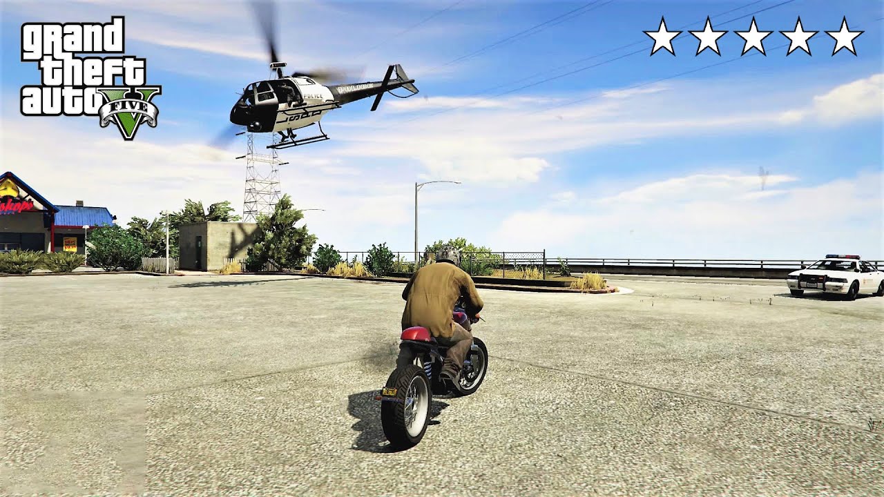 GTA 5 - BEST MOTORCYCLE + POLICE CHASE (FCR 1000) - YouTube