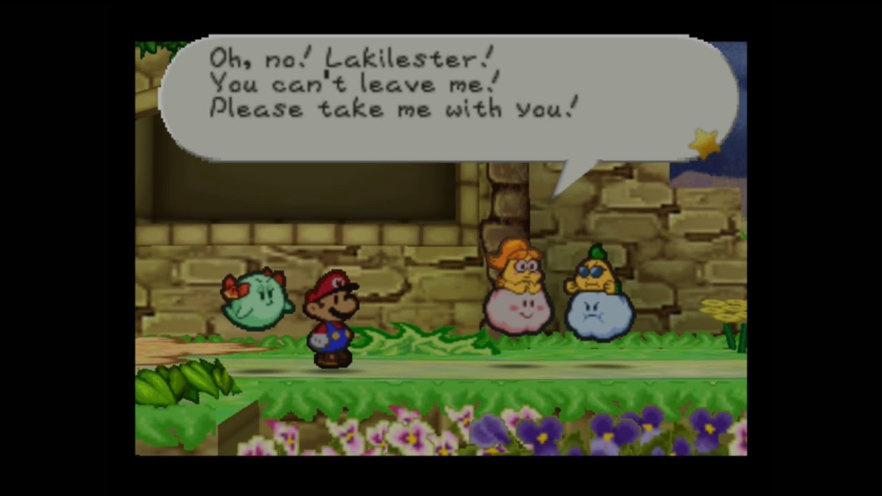 Paper Mario chapter 6: 46 the lackluster garden of emotions - YouTube