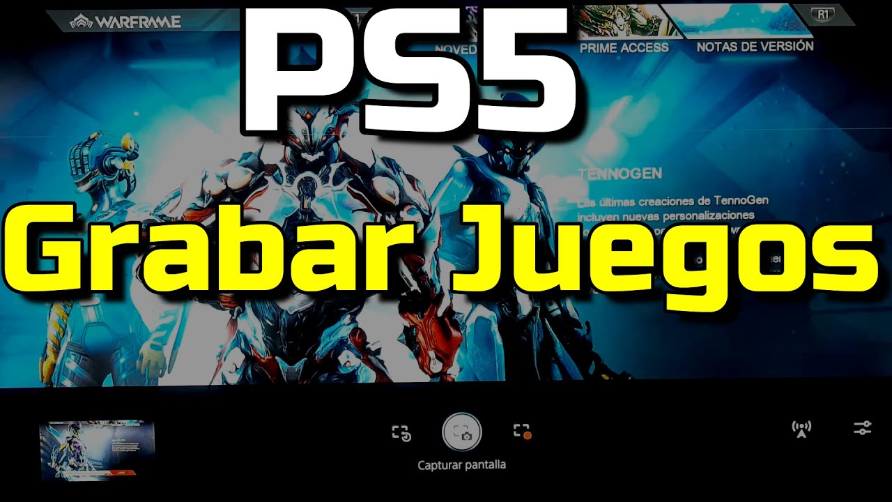 PS5 Cómo grabar vídeos y capturar pantallas - How to Record Your ...