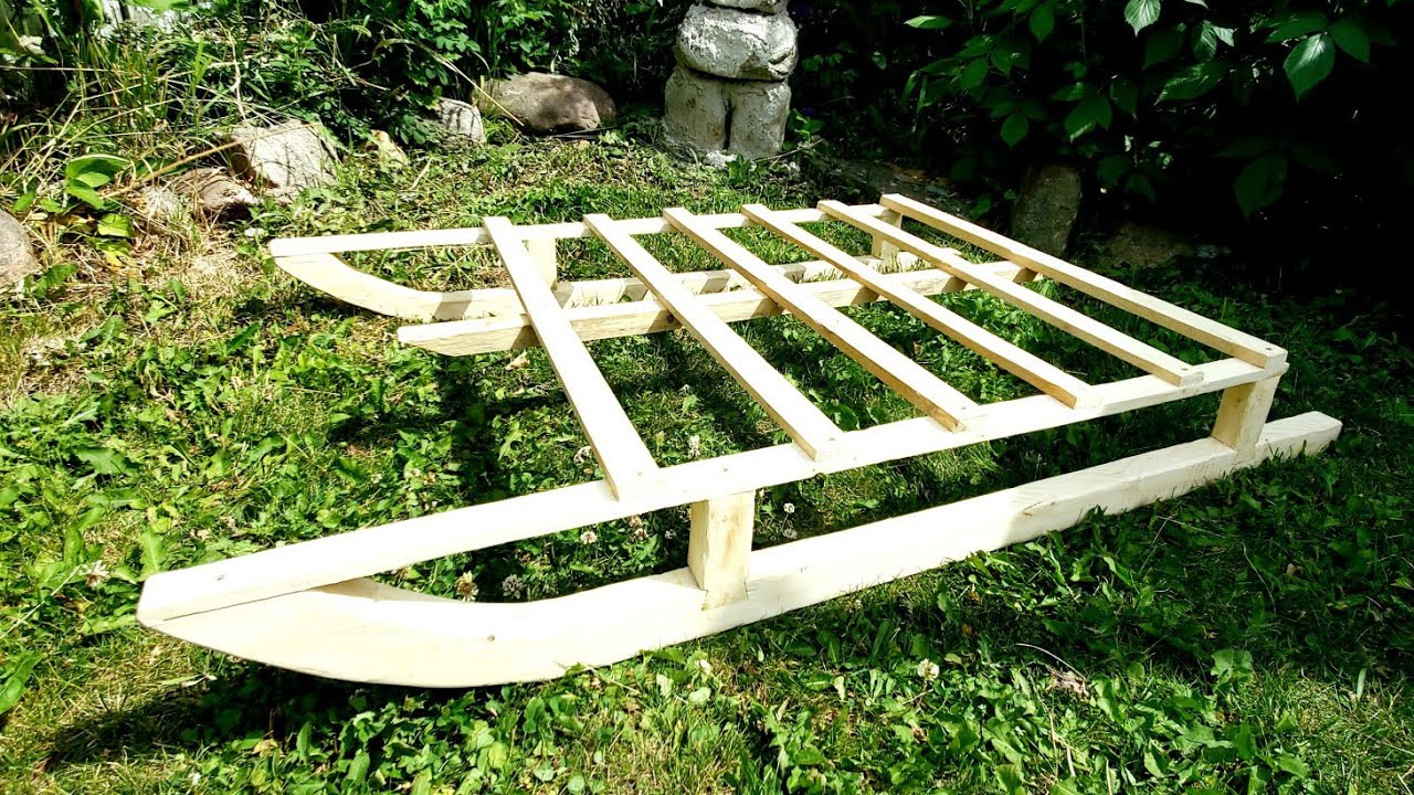 DIY Winter Camping Sled -[Komatik] - YouTube