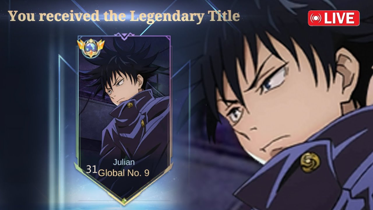 New Season!! Solo Push Global 1 Julian - Mobile Legends - YouTube