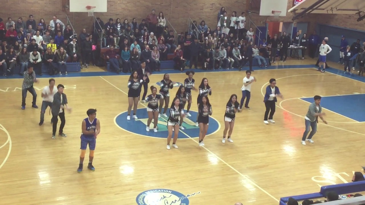AMHS Boys & Girls Step Team - YouTube