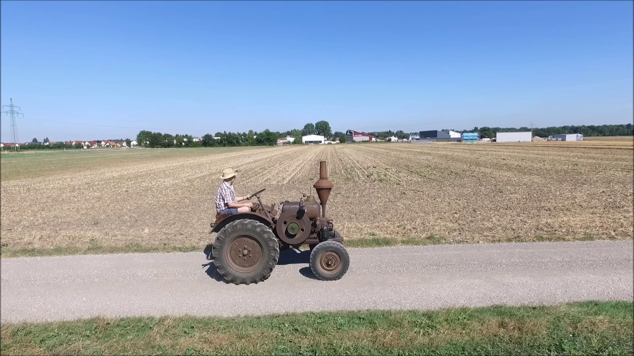 Deutz F1L514 und Allgaier R22 - YouTube