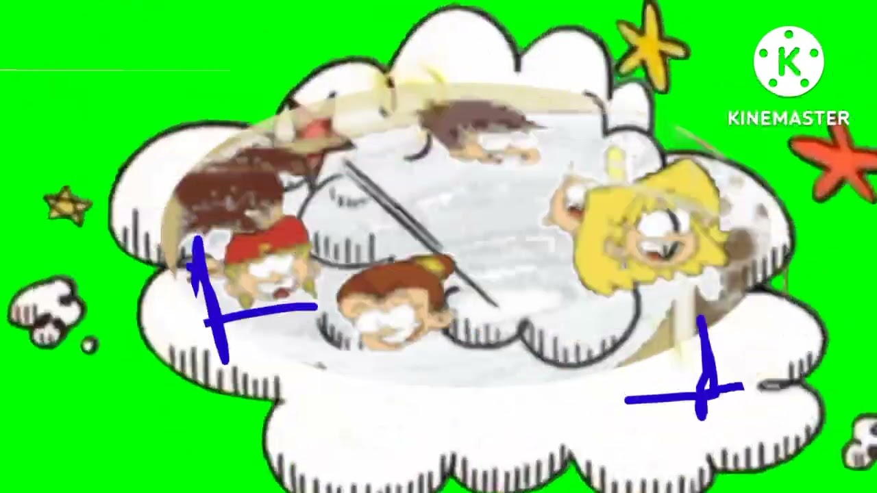 the loud house fight cloud funny green screen - YouTube