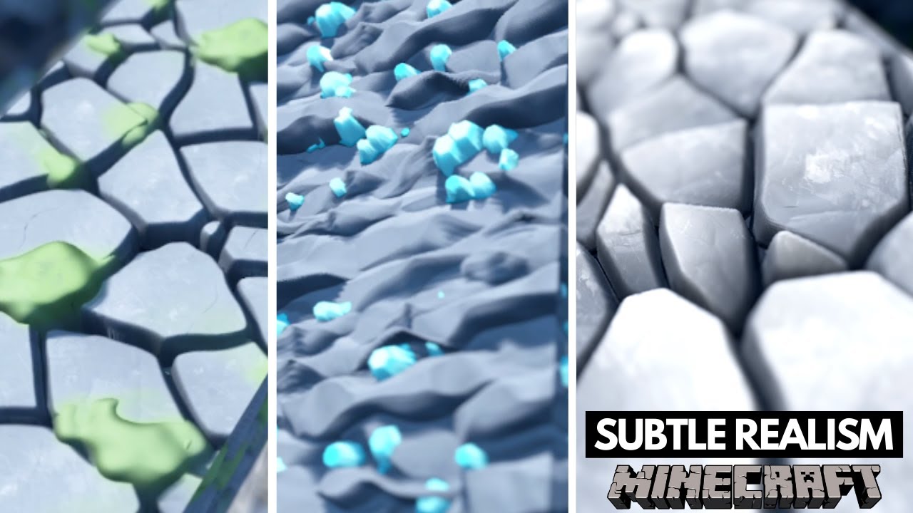 2021 Amazing New Minecraft Texture Pack: Subtle Realism [4k] - YouTube