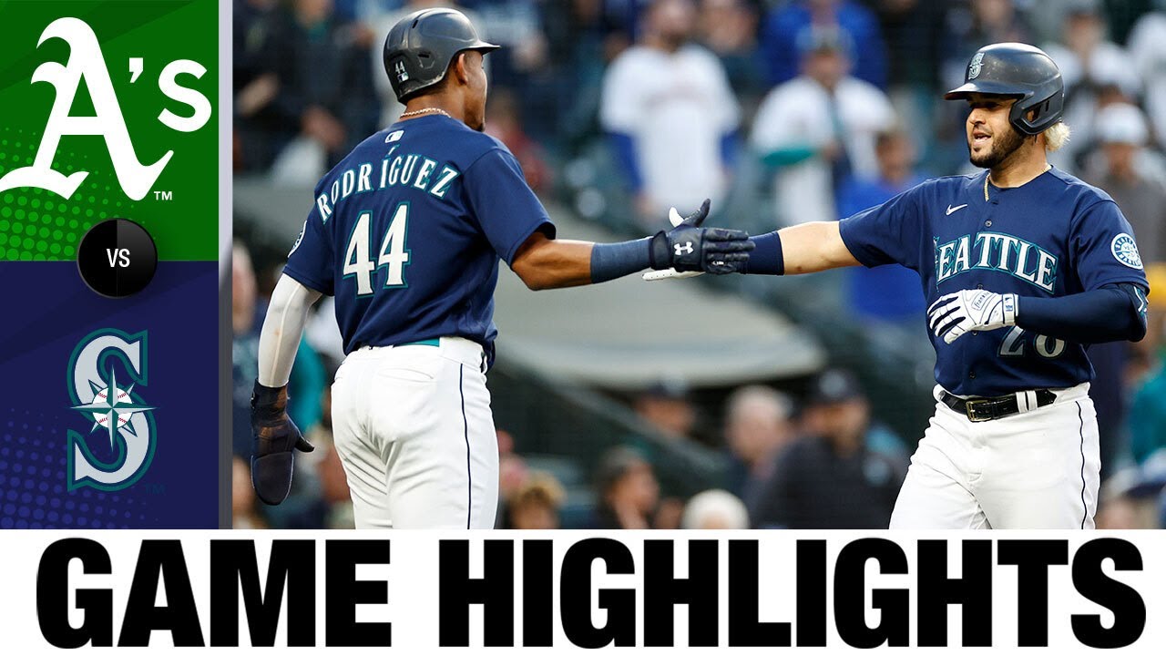 A's vs. Mariners Game Highlights (5/23/22) | MLB Highlights - YouTube