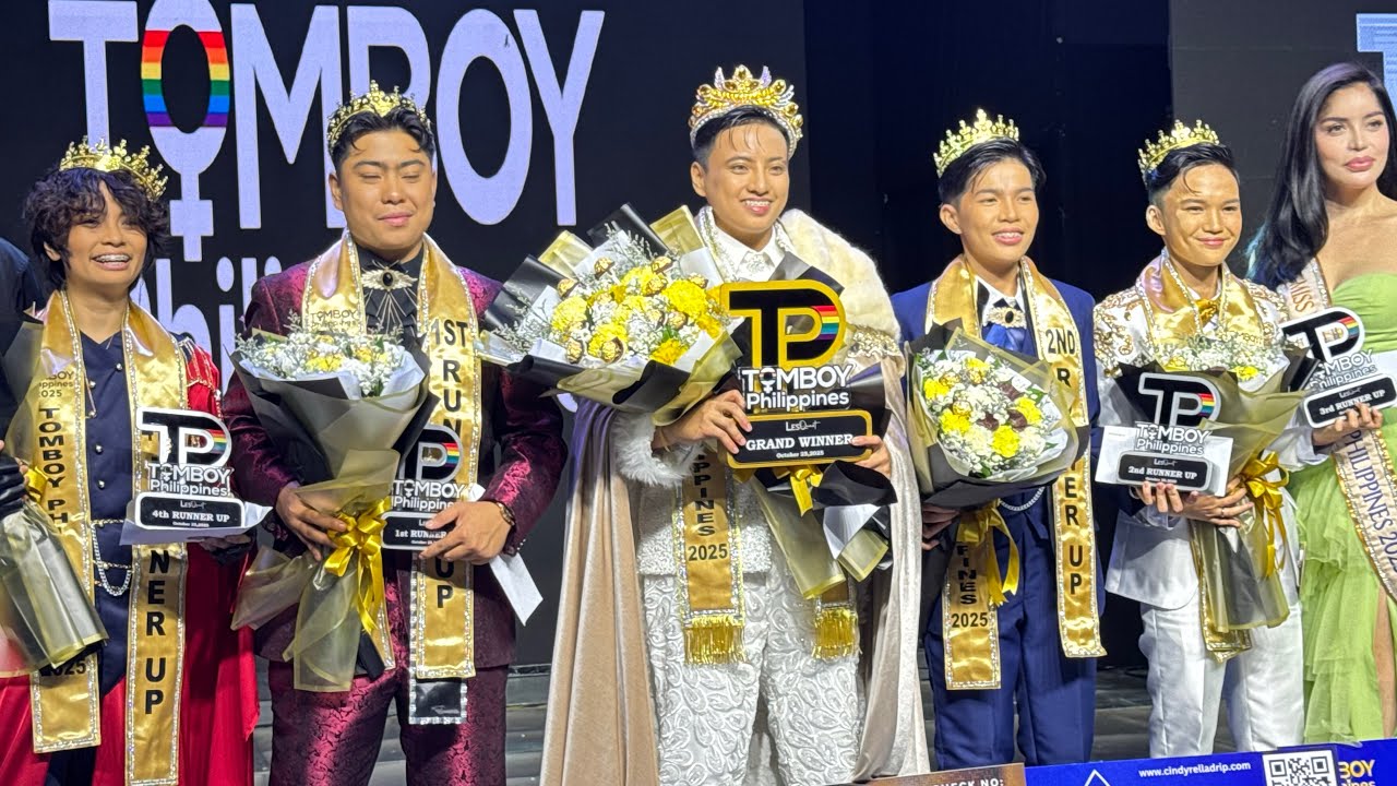 Tomboy Philippines 2025 Announcement of Winners - YouTube