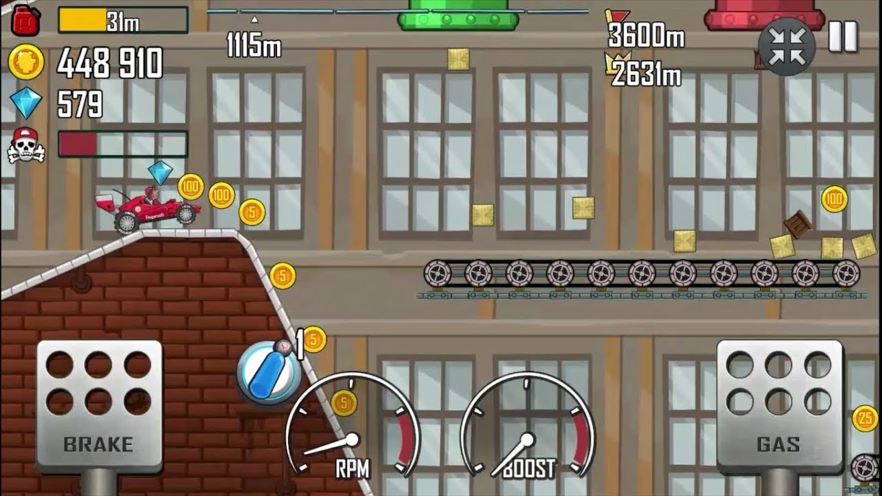 Hill Climb Racing | Stage Factory | Race Car - YouTube