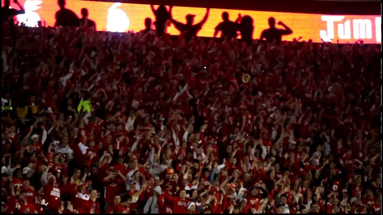 Jump Around, Wisconsin vs Nebraska, 10/1/2011 HD - YouTube