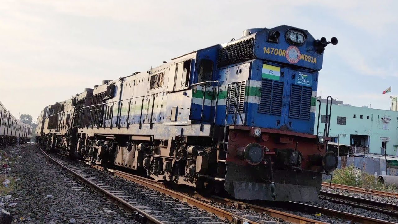 07189 Hazur Sahib Nanded - Ernakulam Special Express | Twin WDG3A ...