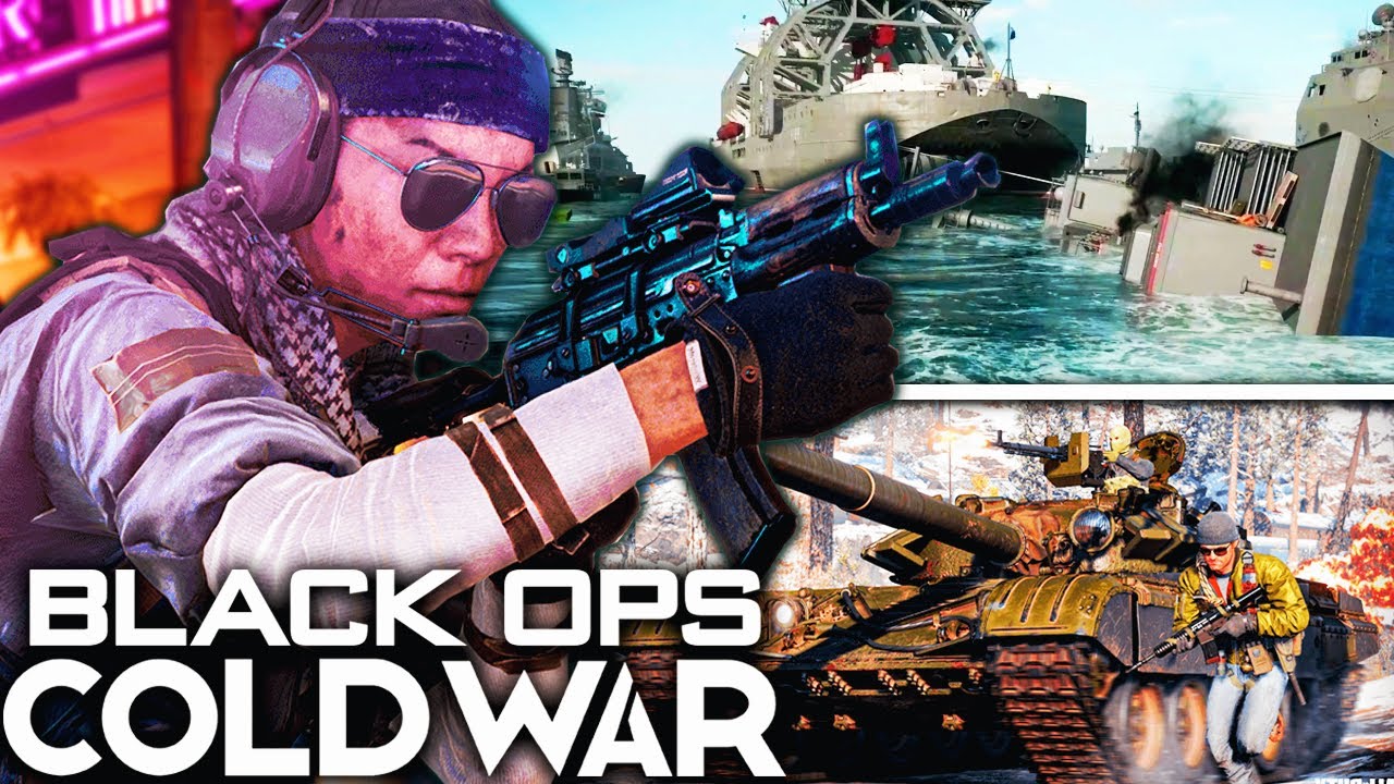 BLACK OPS COLD WAR MULTIPLAYER REVEALED! (Vehicles, Maps, & MORE ...