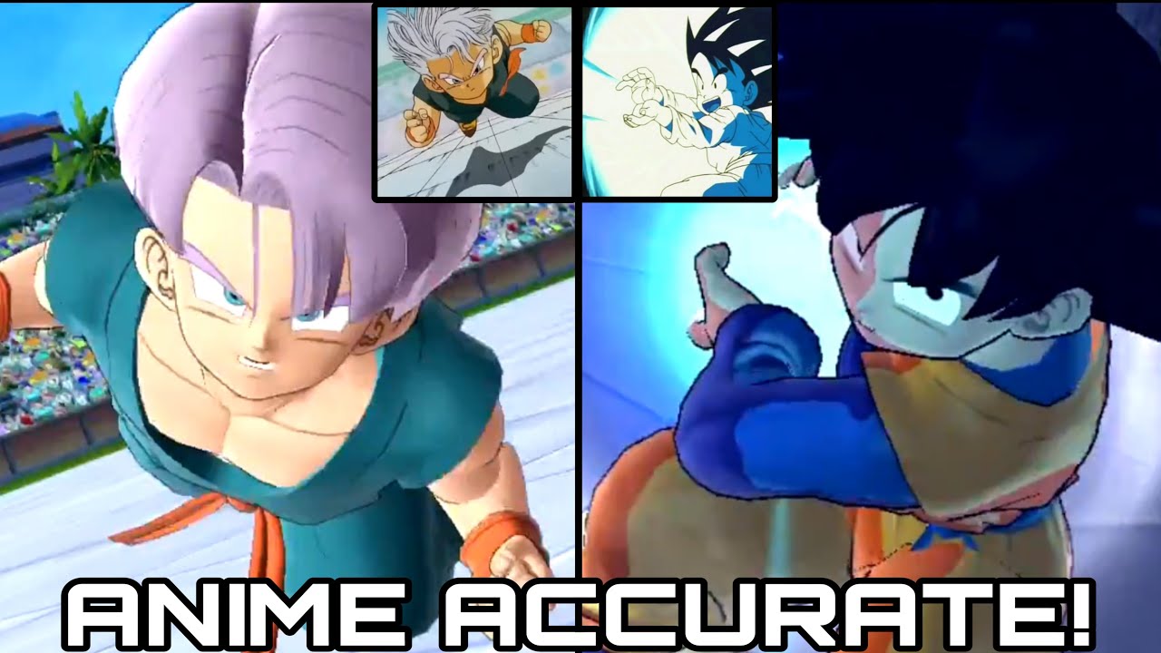 Dragon Ball Raging Blast 2 Kid Trunks & Goten FULL Moveset - YouTube