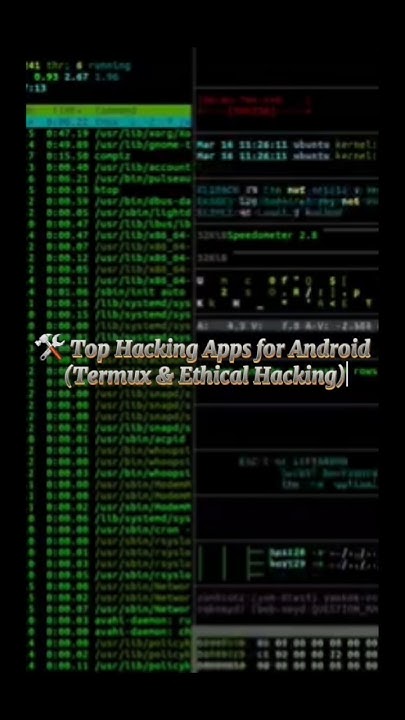Top Hacking Apps for Android (Termux & Ethical Hacking) #hack #hacker #python #app #termux - YouTube