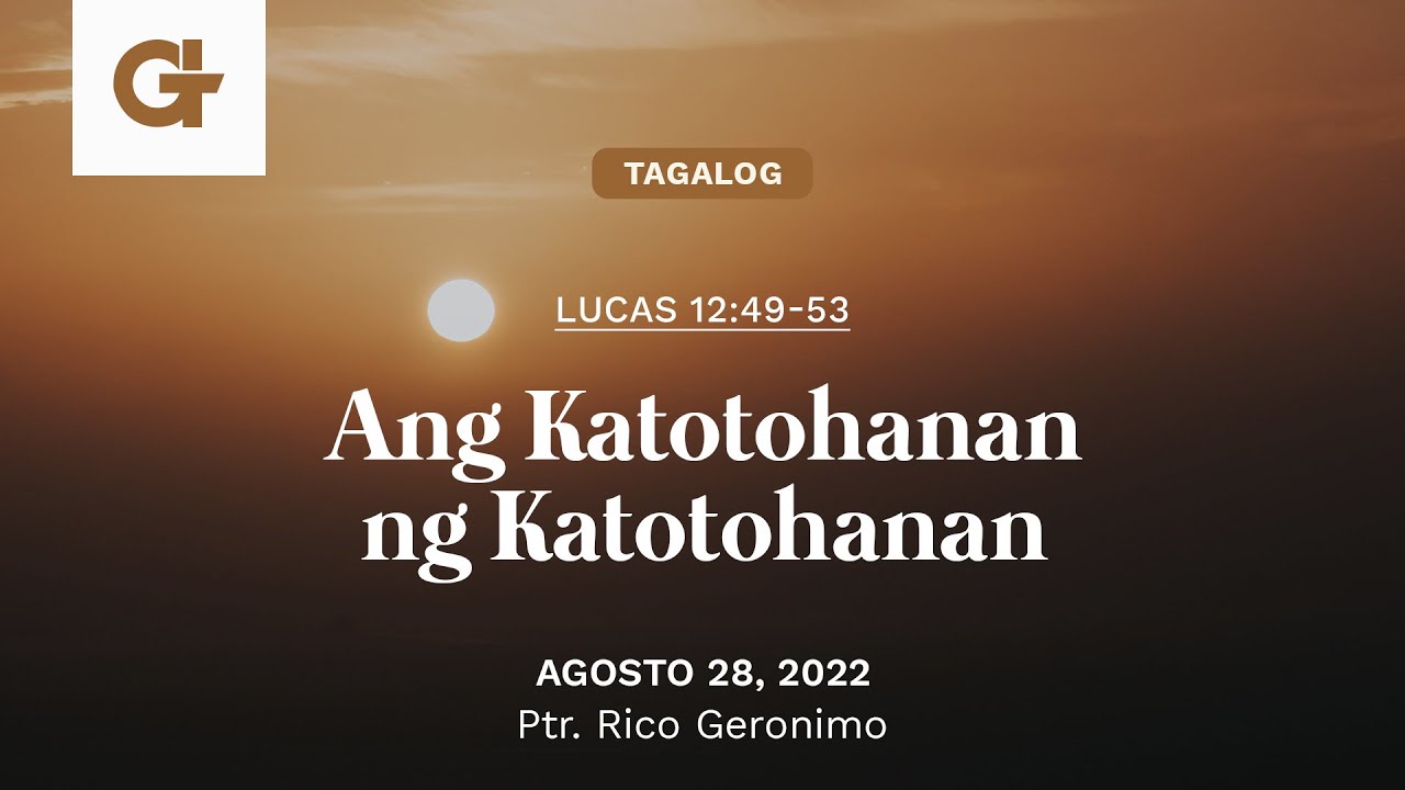 Ang Katotohanan ng Katotohanan - YouTube