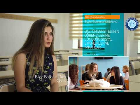 Gazi Üniversitesi Biyoloji Öğretmenliği Bölümü Tanıtımı