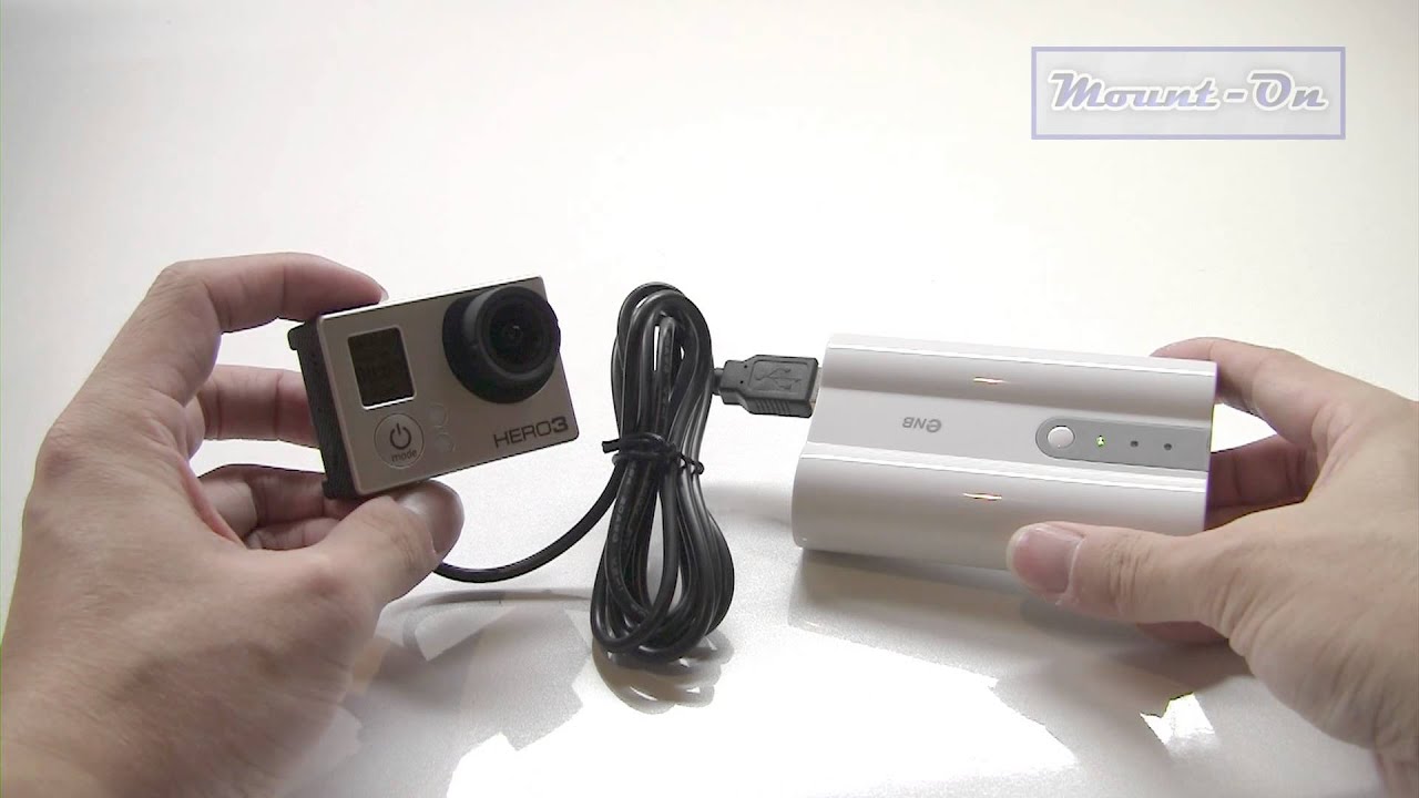 USB dc coupler for Gopro Hero 3 & Hero 3+ - YouTube