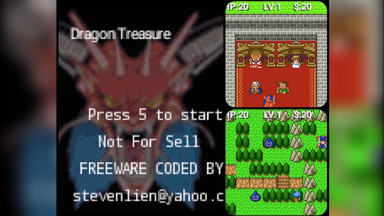 Dragon Treasure (Java Game) Walkthrough | Liensoft | 2003 - YouTube