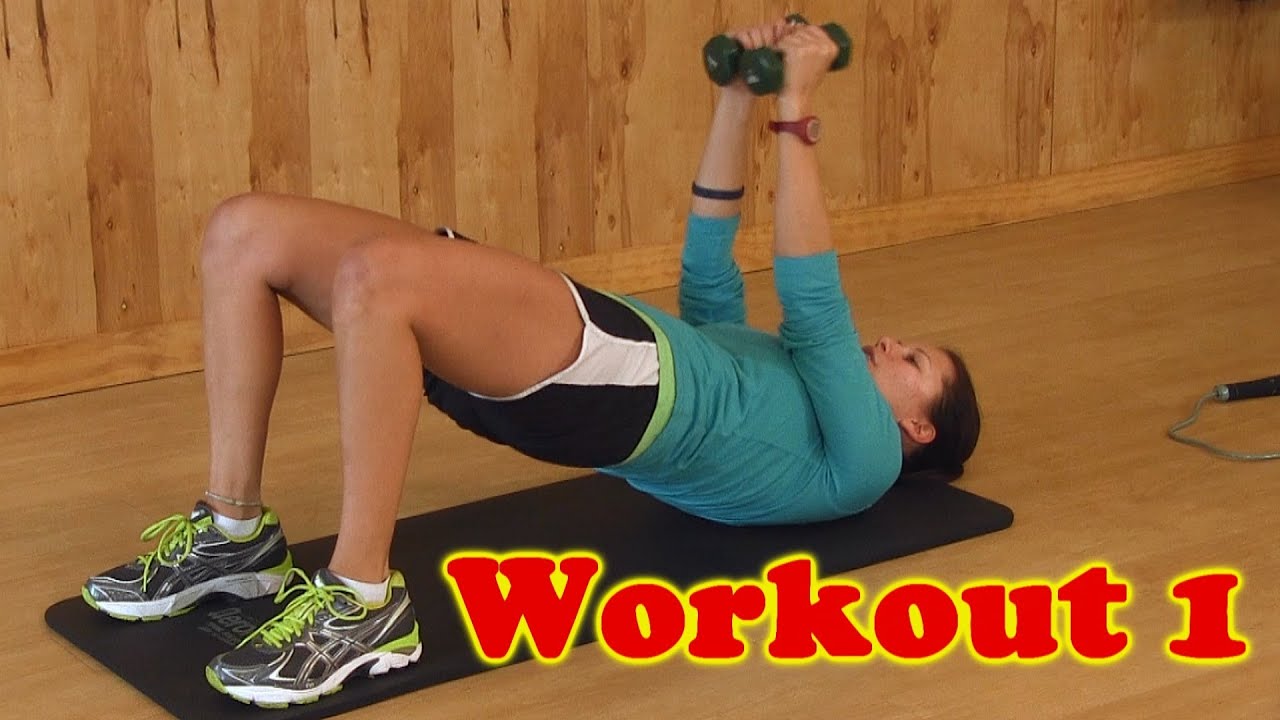 5 Minute Fat Burn Workout 1, Home Fitness Interval Training For Cardio ...