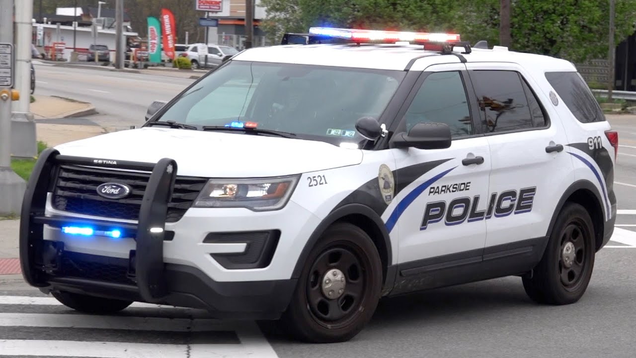 Parkside Police Department 2521 Responding - YouTube