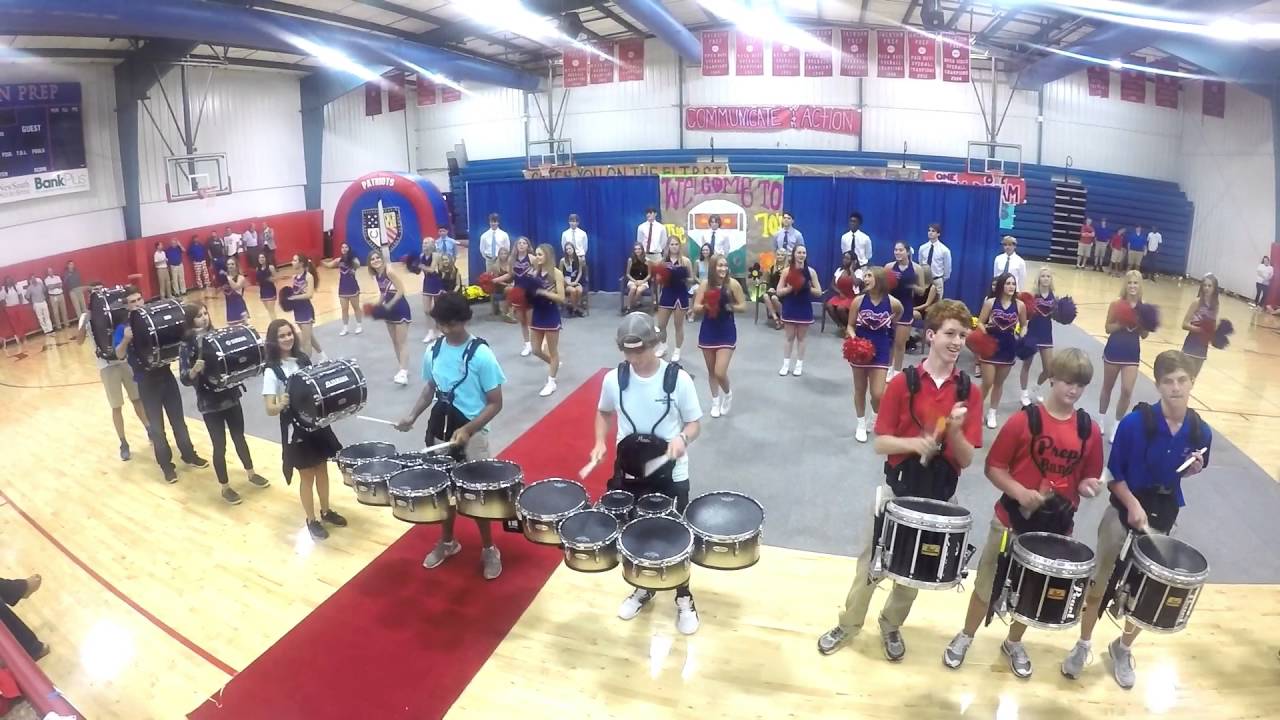 JP Drumline 2016-17 Pep Rally 10-14 - YouTube