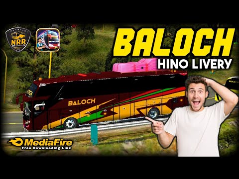 Baloch || Layyah Time || JB2 Bus Free Livery || NRR - YouTube