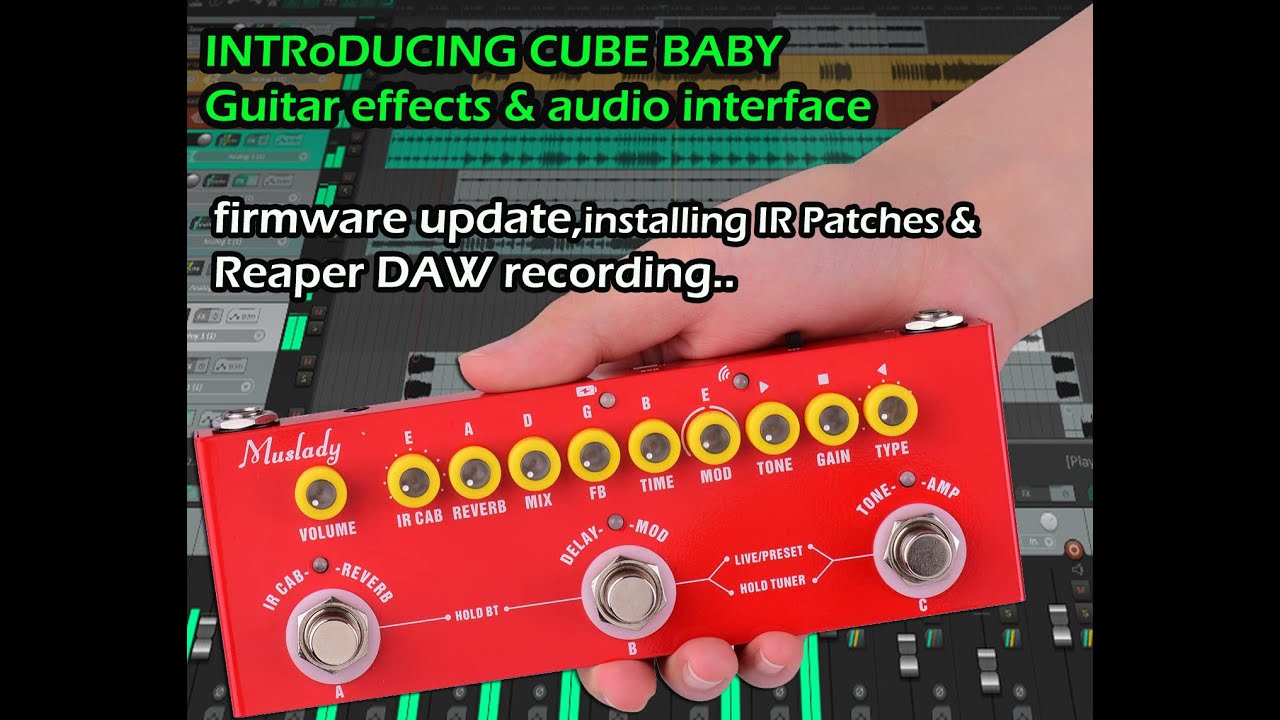 Cube Baby updating firmware, installing IR Loader CAB Patches ...