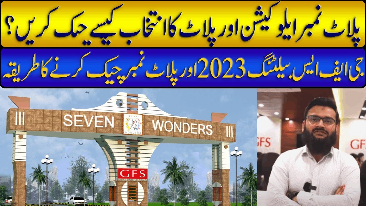 GFS Plot number allocation and plot selection explained by Mr. Suhail ...