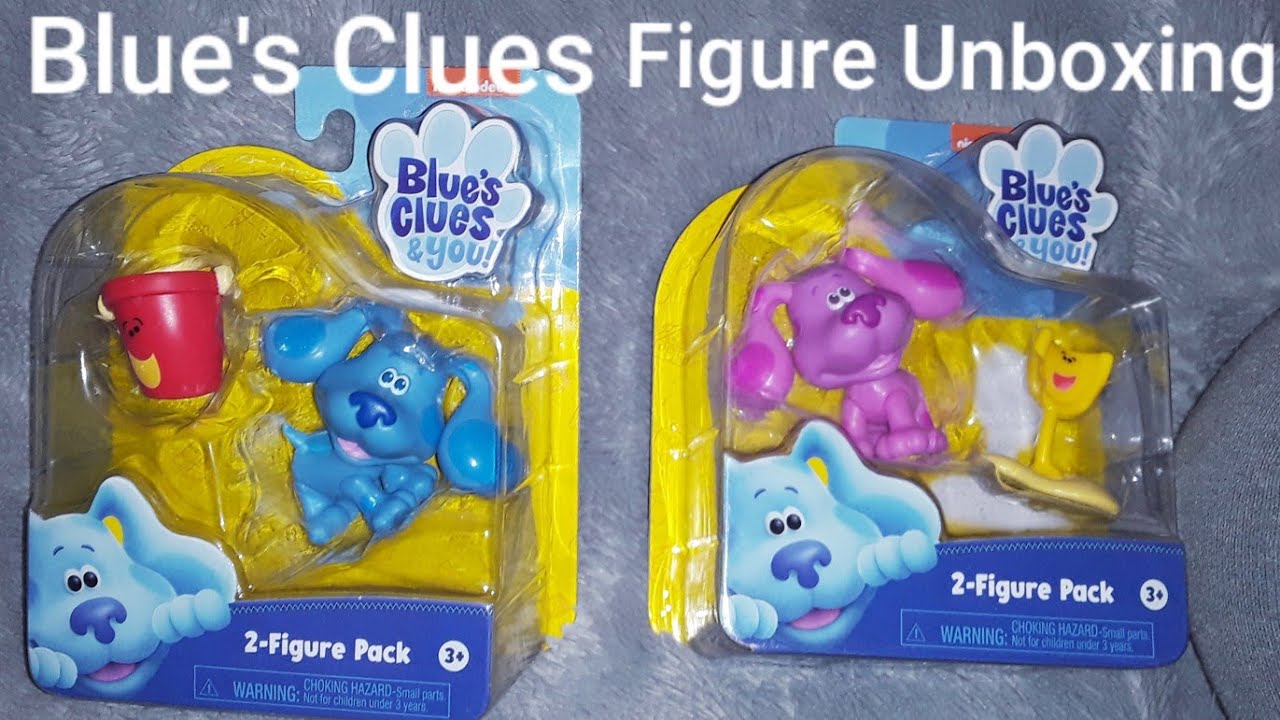 Blue's Clues Figure Unboxing and Review - YouTube