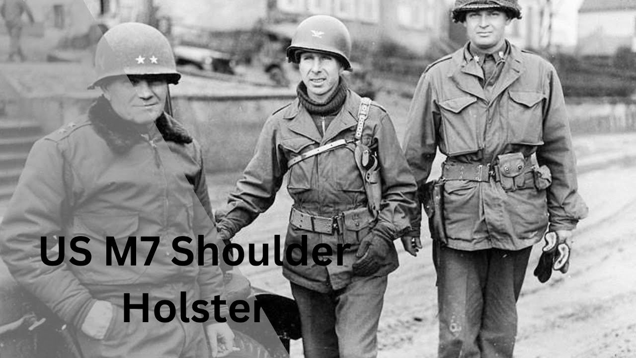 M7 "tanker holster"; History and assembly of the US M7 shoulder holster ...