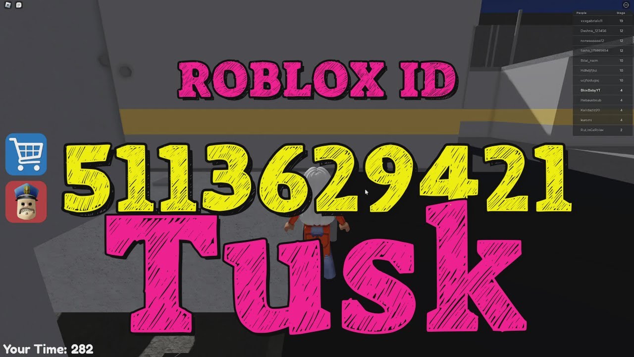 TUSK Roblox Song Codes - YouTube