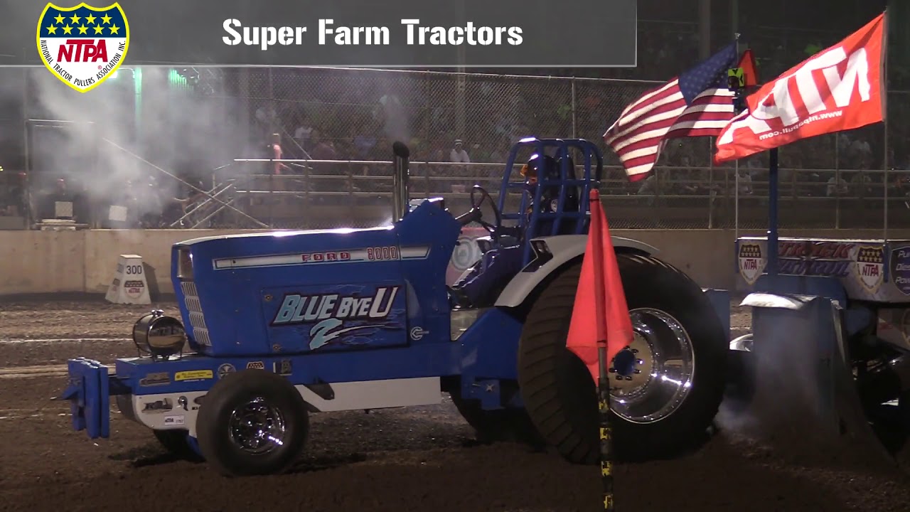 Super Farm Tractors Pulling at Menomonie, WI - July 28th, 2018 - YouTube