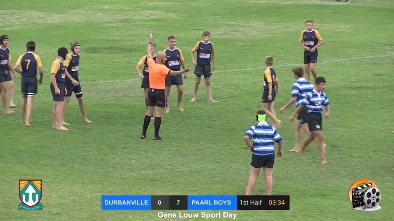 Gene Louw Sport Day: Durbanville vs Paarl Boys - YouTube